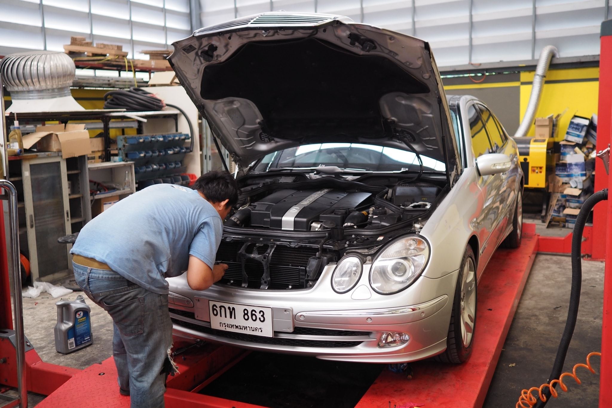 Benz W210 ติดออยเกียร์ – Setrabthailand